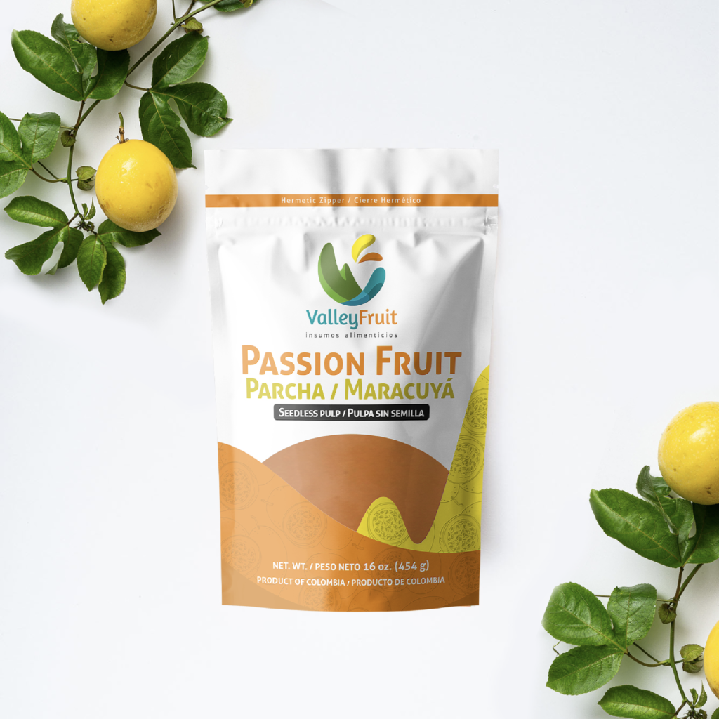 Valley Fruit Doypack Seedless Passion Fruit - Valley Fruit
